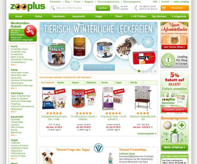 Η Zooplus επεκτείνεται και στην Ελλάδα - neoecommerce